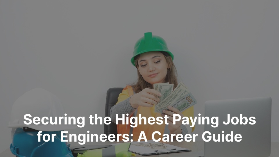 Top Highest Paying Engineering Jobs: Boost Your Career Earnings